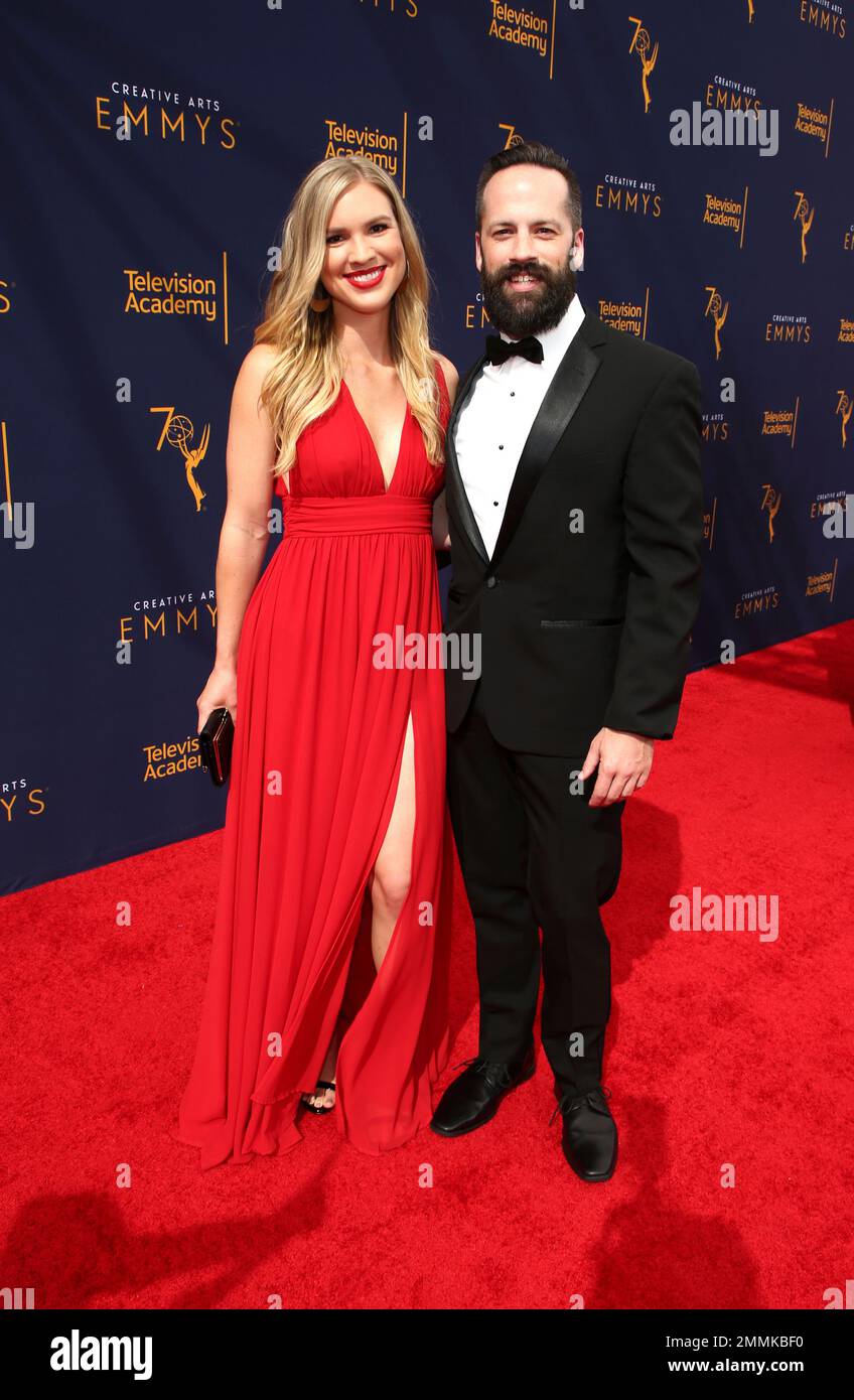 Leah Roach, left, and Byron Slaybaugh arrive at night one of the ...
