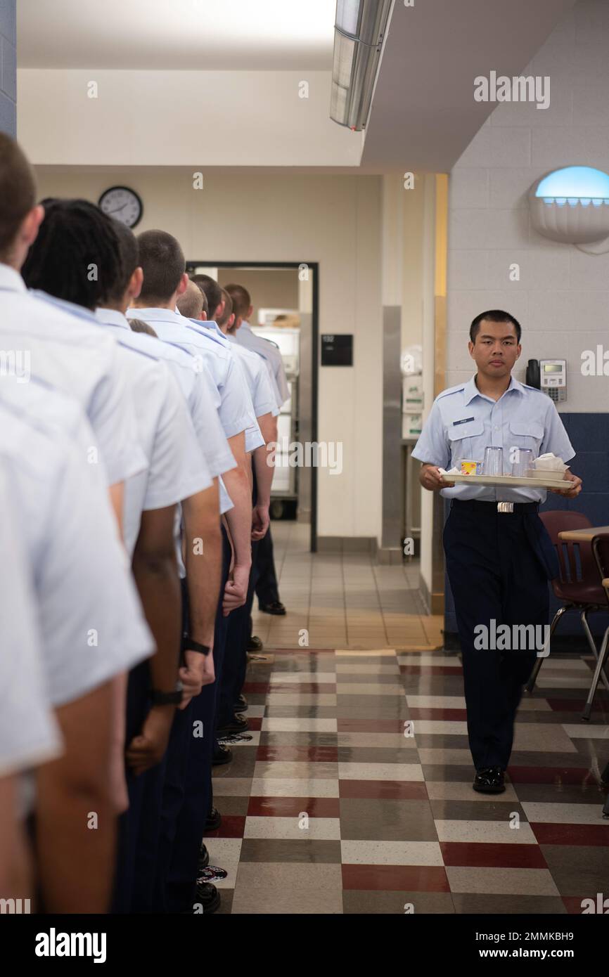 U.S. Air Force basic trainees, 331st Training Squadron, Flight 677, for ...
