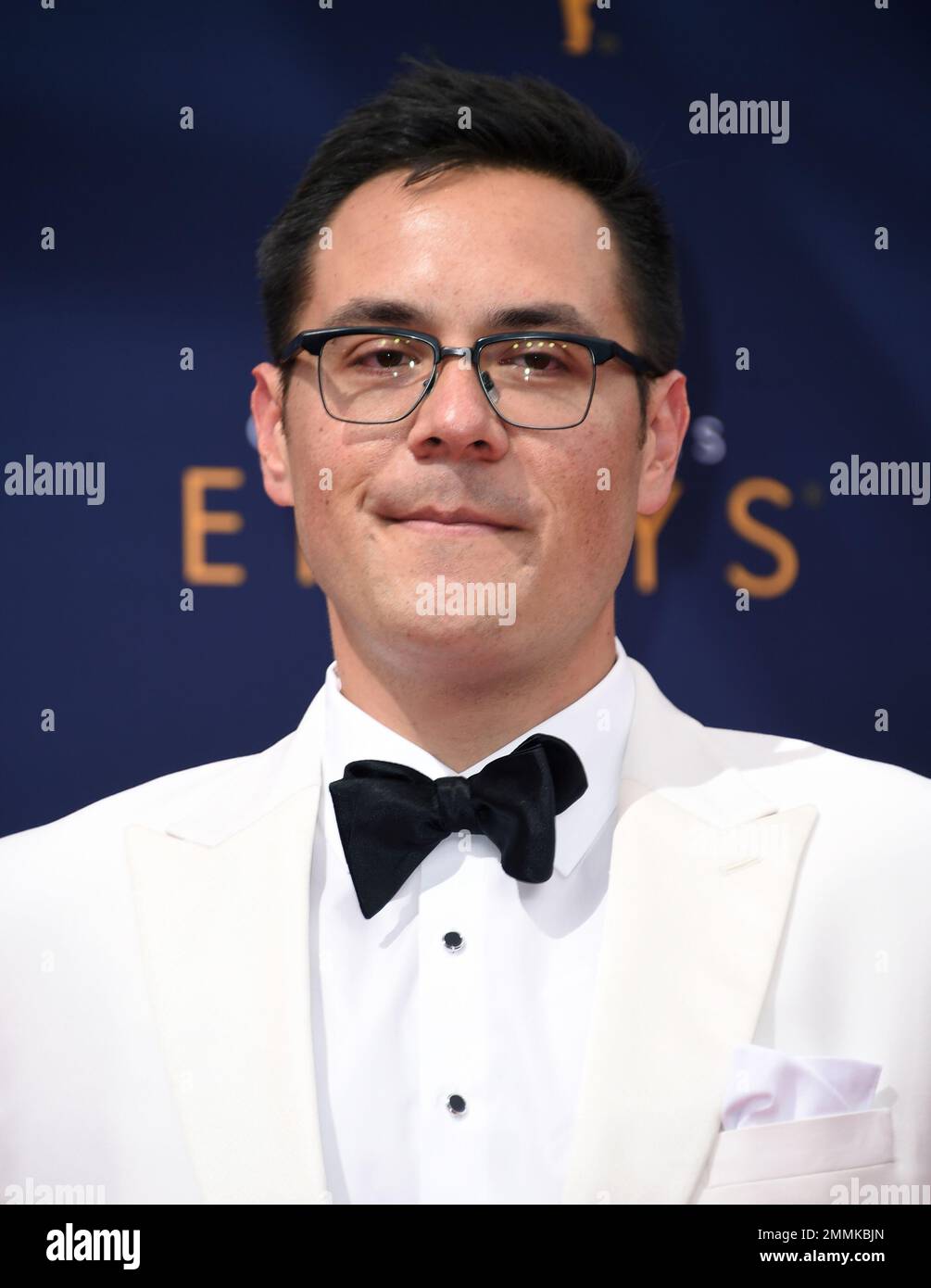 Stu Livingston arrives at night one of the Creative Arts Emmy Awards at ...