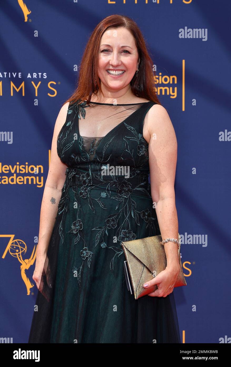 Cindy O'Connor arrives at night one of the Television Academy's 2018 ...