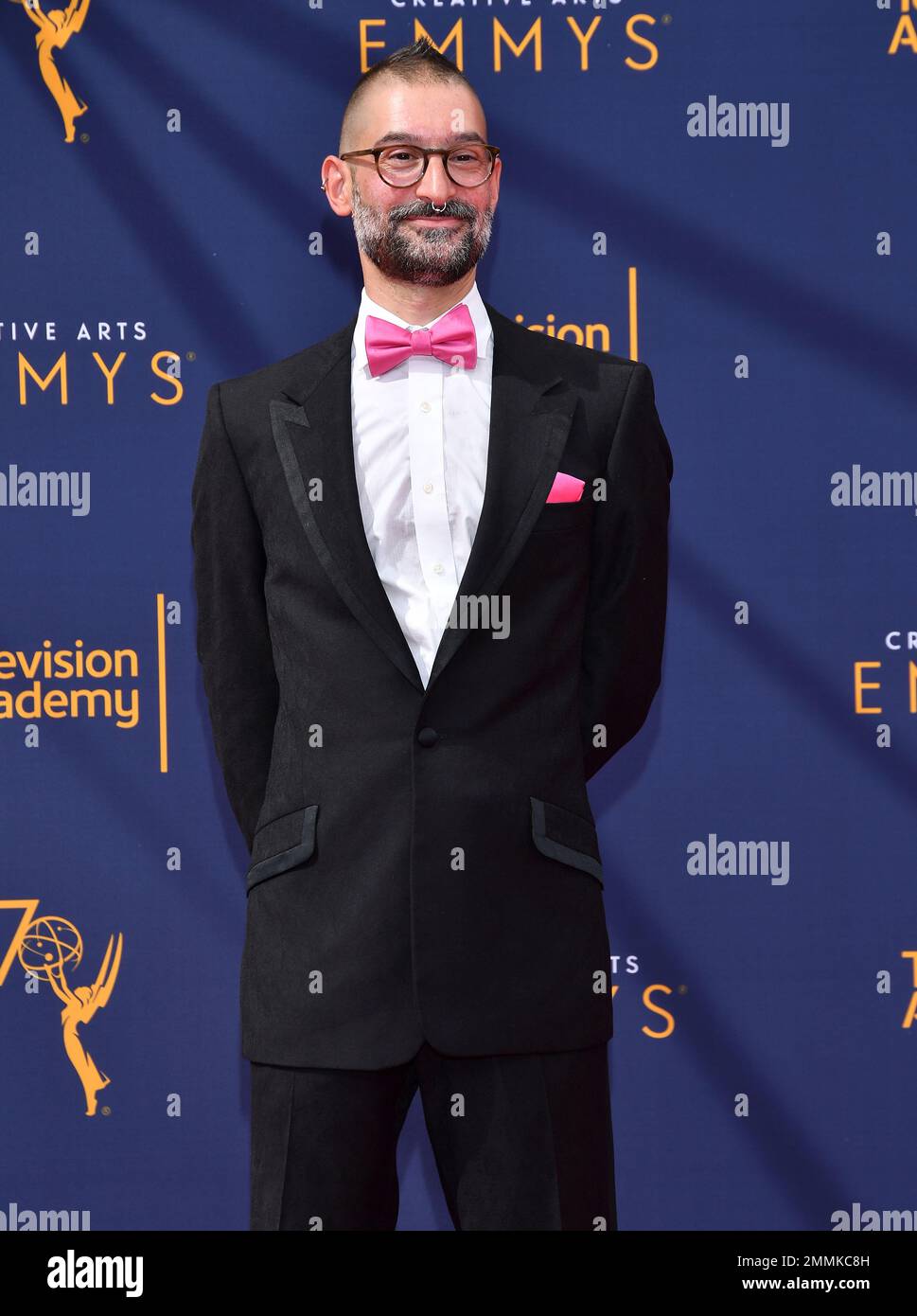 Brian A. Kates arrives at night one of the Television Academy's 2018 ...