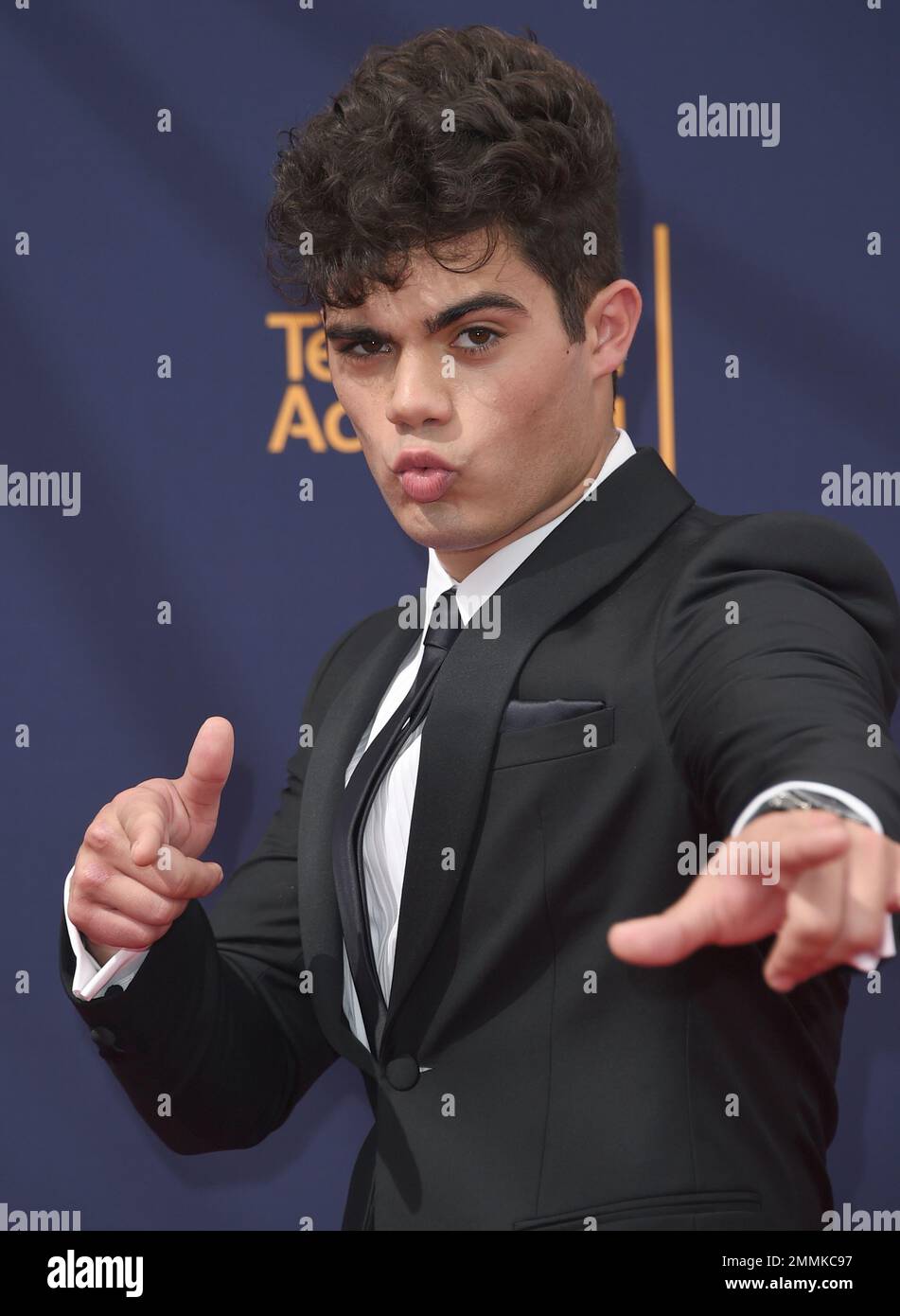 Emery Kelly arrives at night one of the Creative Arts Emmy Awards at ...