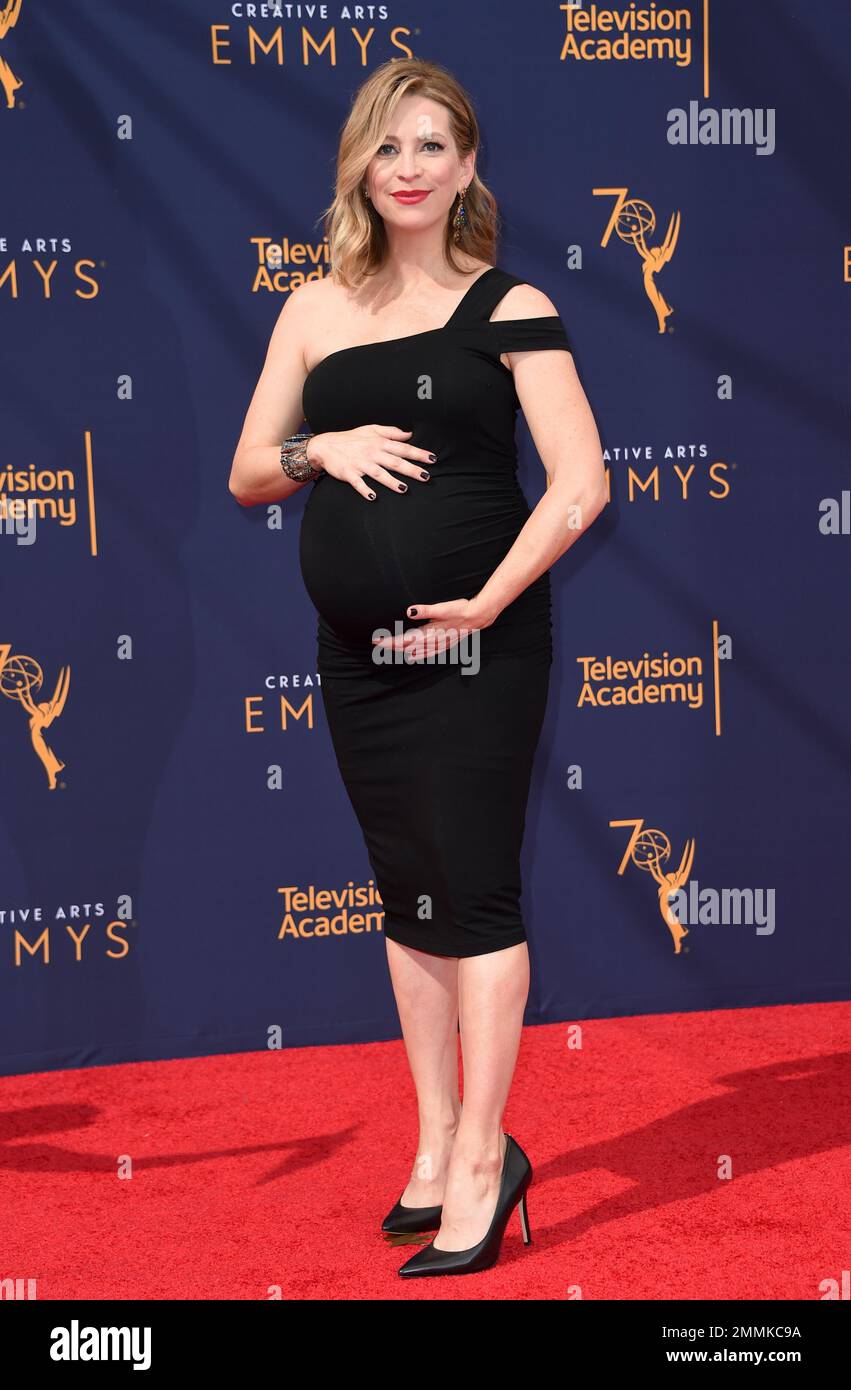 Jolie Jenkins arrives at night one of the Creative Arts Emmy Awards at ...