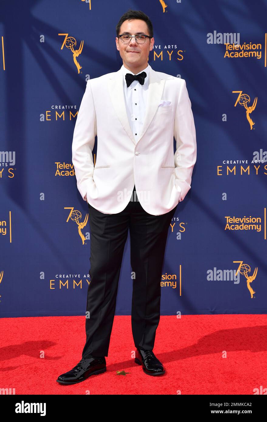 Stu Livingston arrives at night one of the Television Academy's 2018 ...