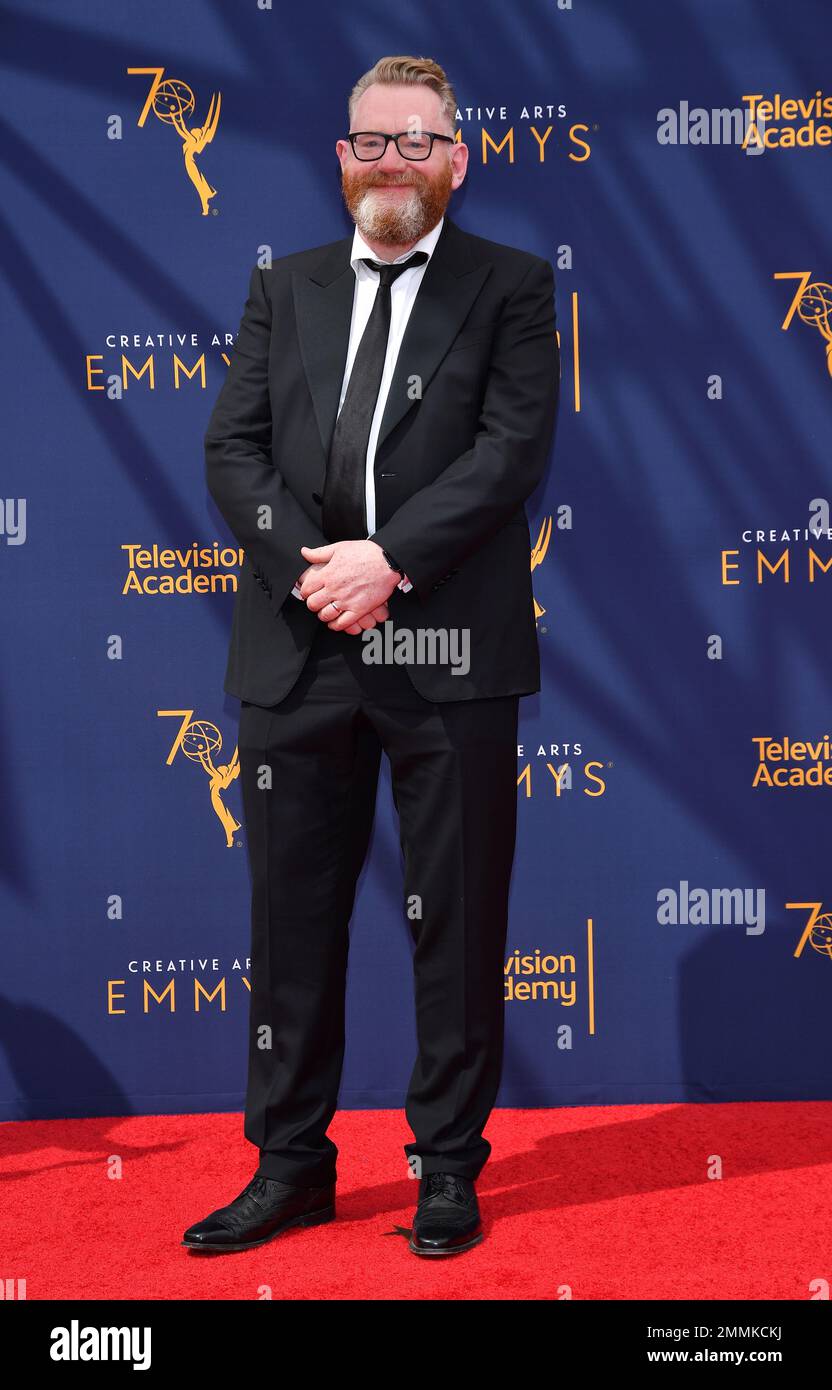 P.J. Dillon arrives at night one of the Television Academy's 2018 ...