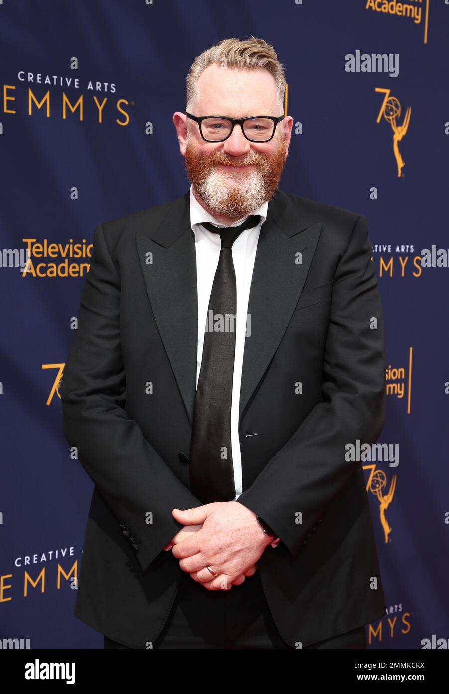 P.J. Dillon arrives at night one of the Television Academy's 2018 ...