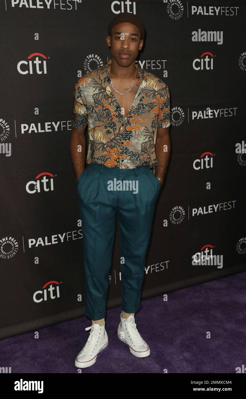 Titus Makin Jr. attends the PaleyFest Fall TV Previews of "The Rookie ...