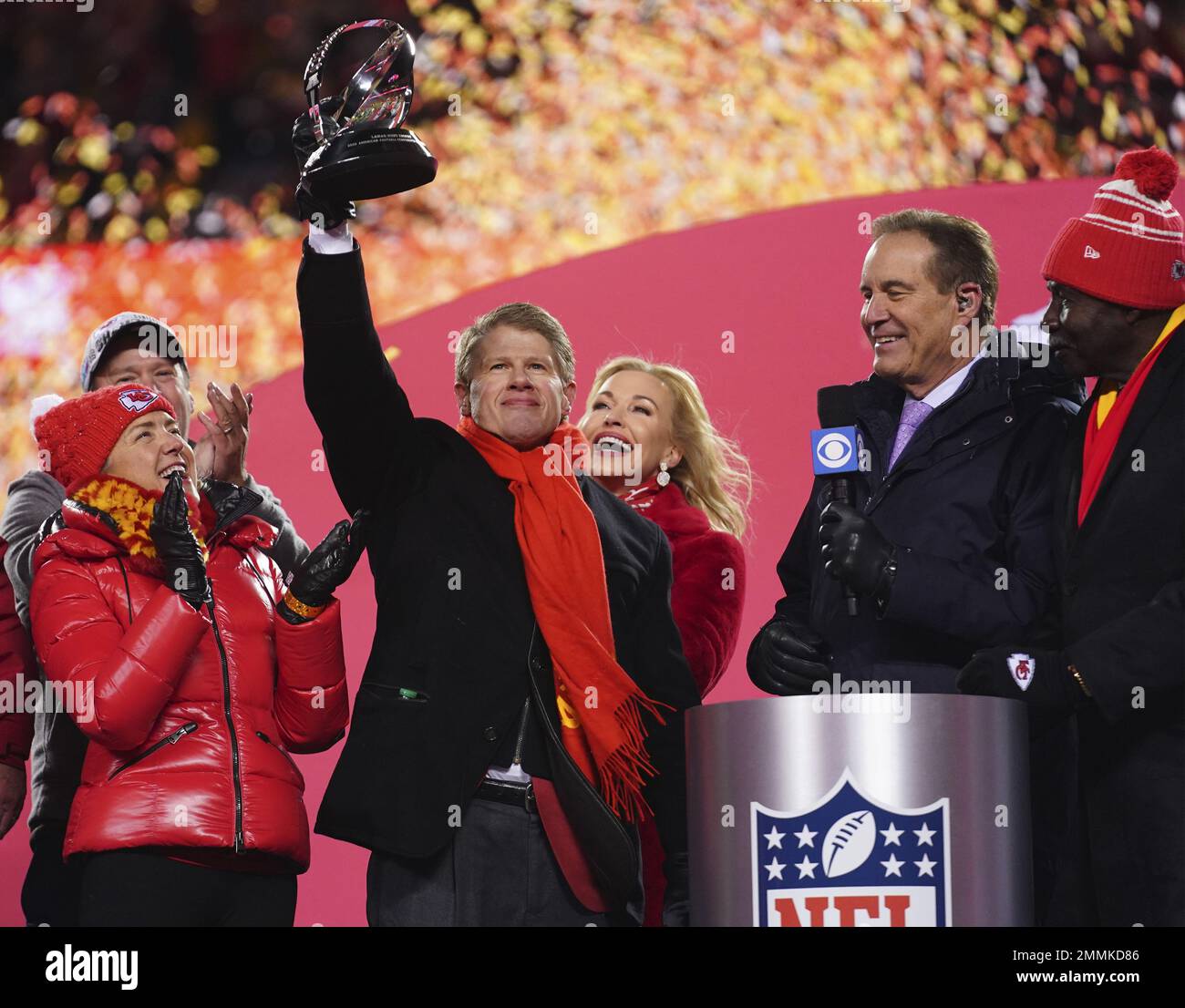 Kansas City, United States. 29th Jan, 2023. Kansas City Chiefs chairman ...