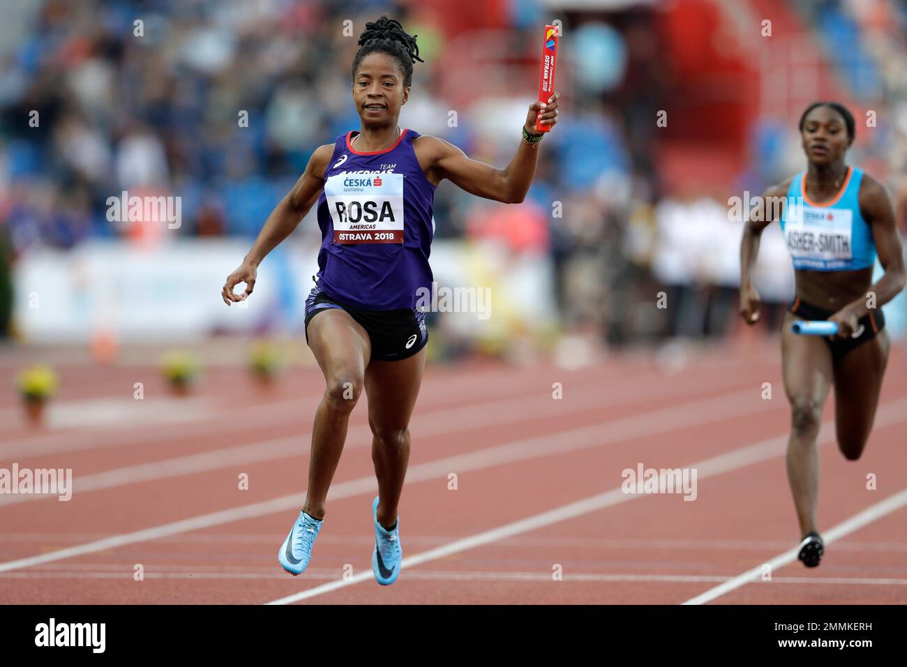 Victoria Christina Rosa of the Brazil, competing for the Americas ...