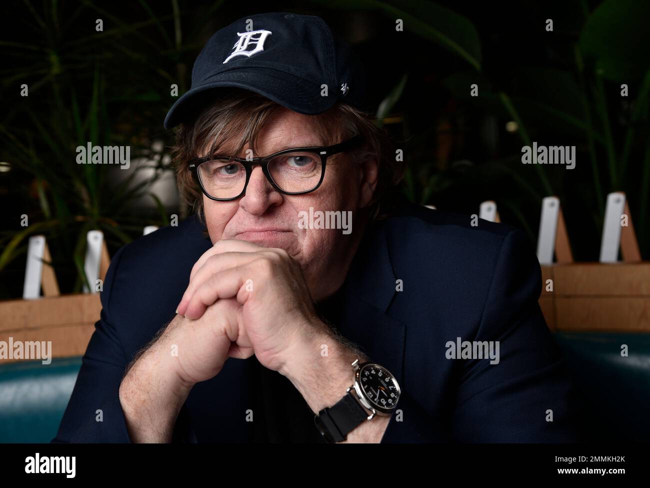 Michael Moore, director of the new documentary film "Fahrenheit 11/9 ...