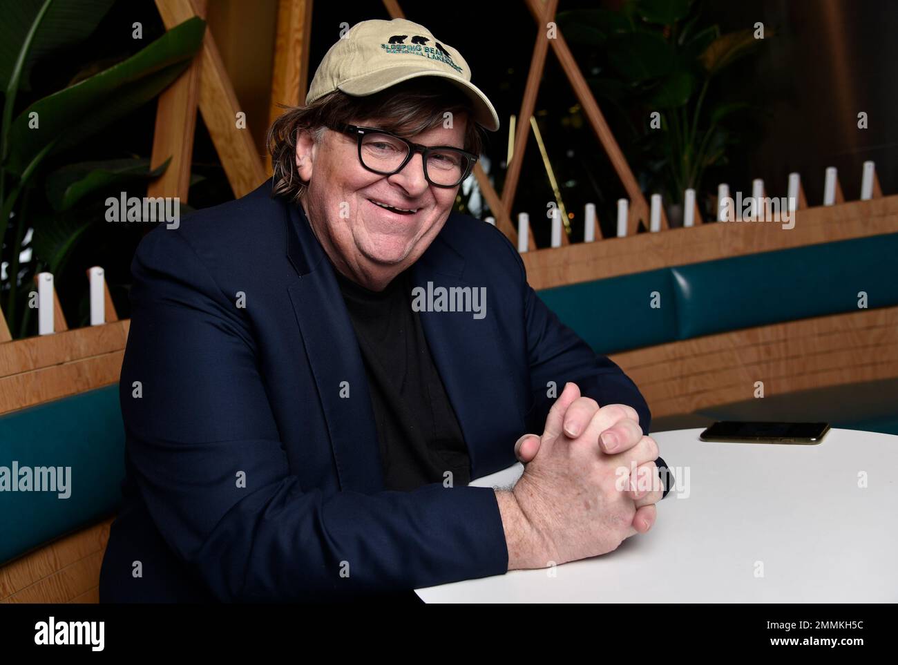 Michael Moore, director of the new documentary film "Fahrenheit 11/9 ...