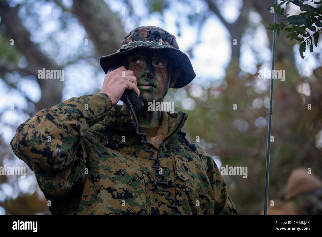 U.S. Marine Corps Lance Cpl. Xander Morris, a light armored vehicle ...