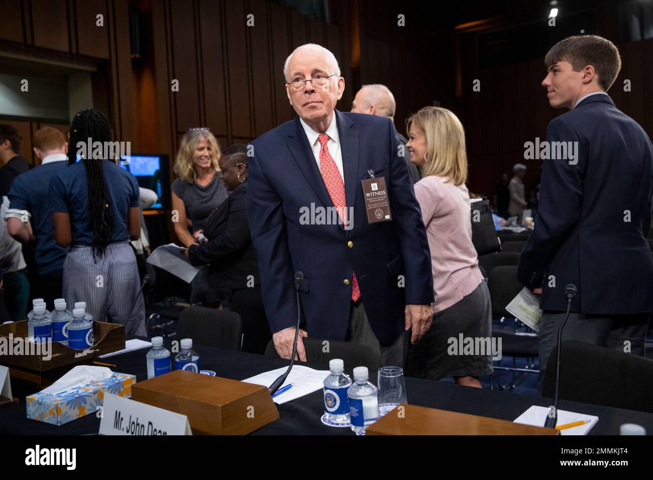John Dean, former counsel to President Richard M. Nixon, joins other ...