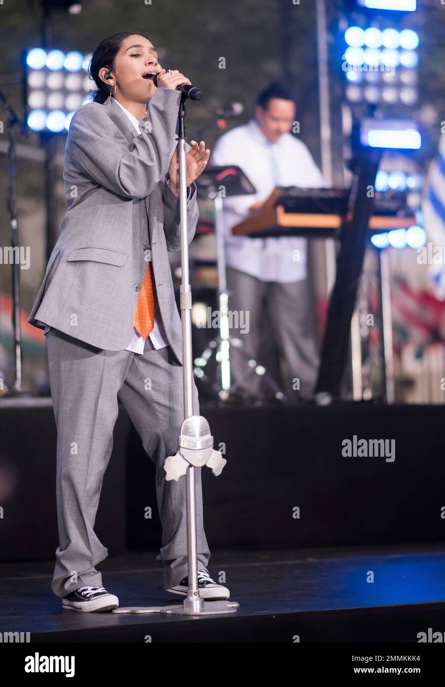 Alessia Cara performs on NBC's "Today" show at Rockefeller Plaza on ...