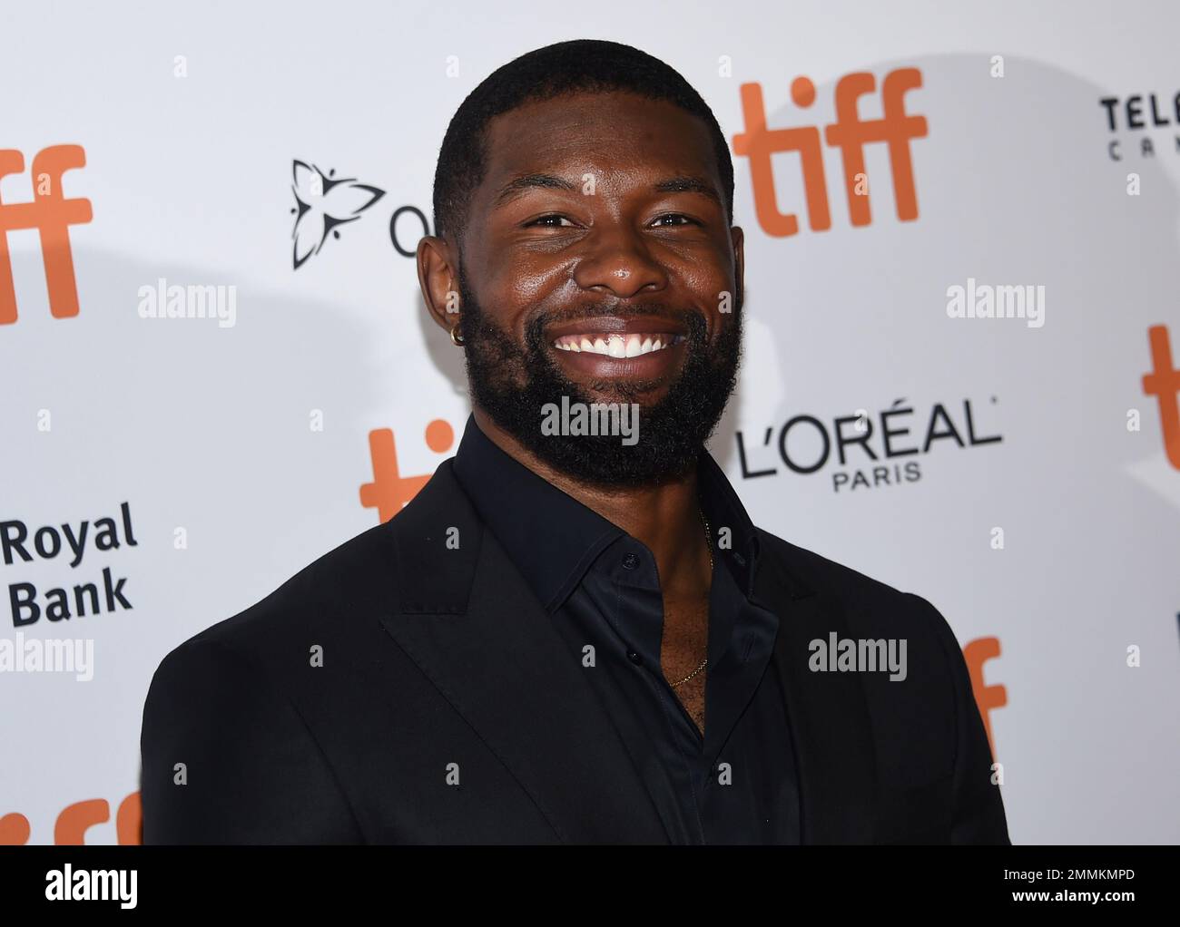Actor Trevante Rhodes attends the premiere for "The Predator" on day 1 ...