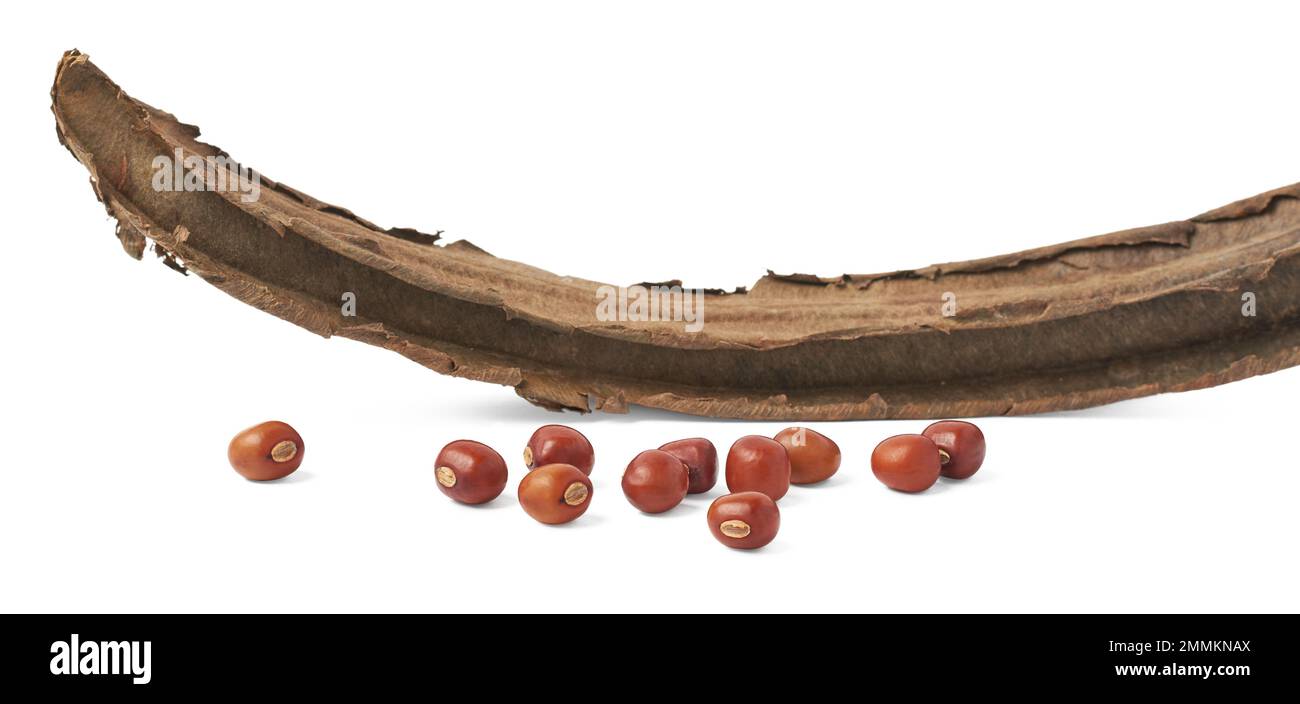 dried winged bean with seeds, also known as cigarillas, manila or four ...