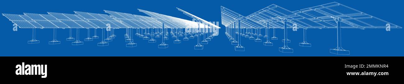 Solar Panel Concept. Vector Stock Vector Image & Art - Alamy