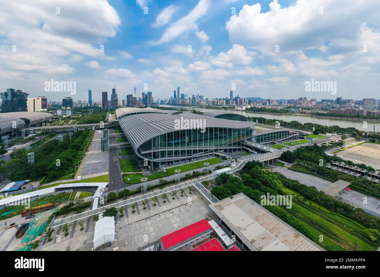 Guangzhou international convention and exhibition center hi-res stock ...