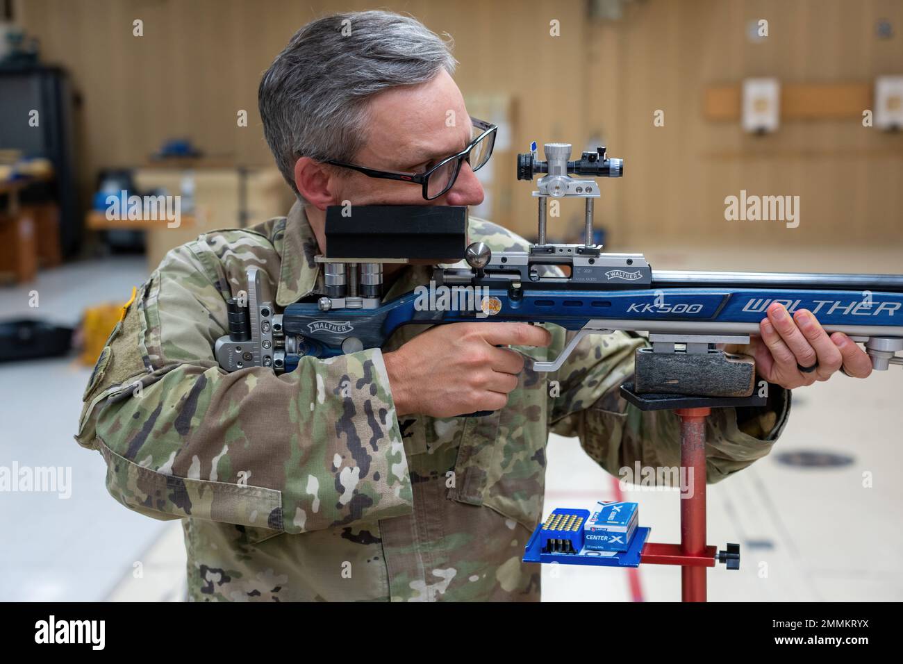 Col. Matthew Kelly, Commander, Army Environmental Command, tests an ...