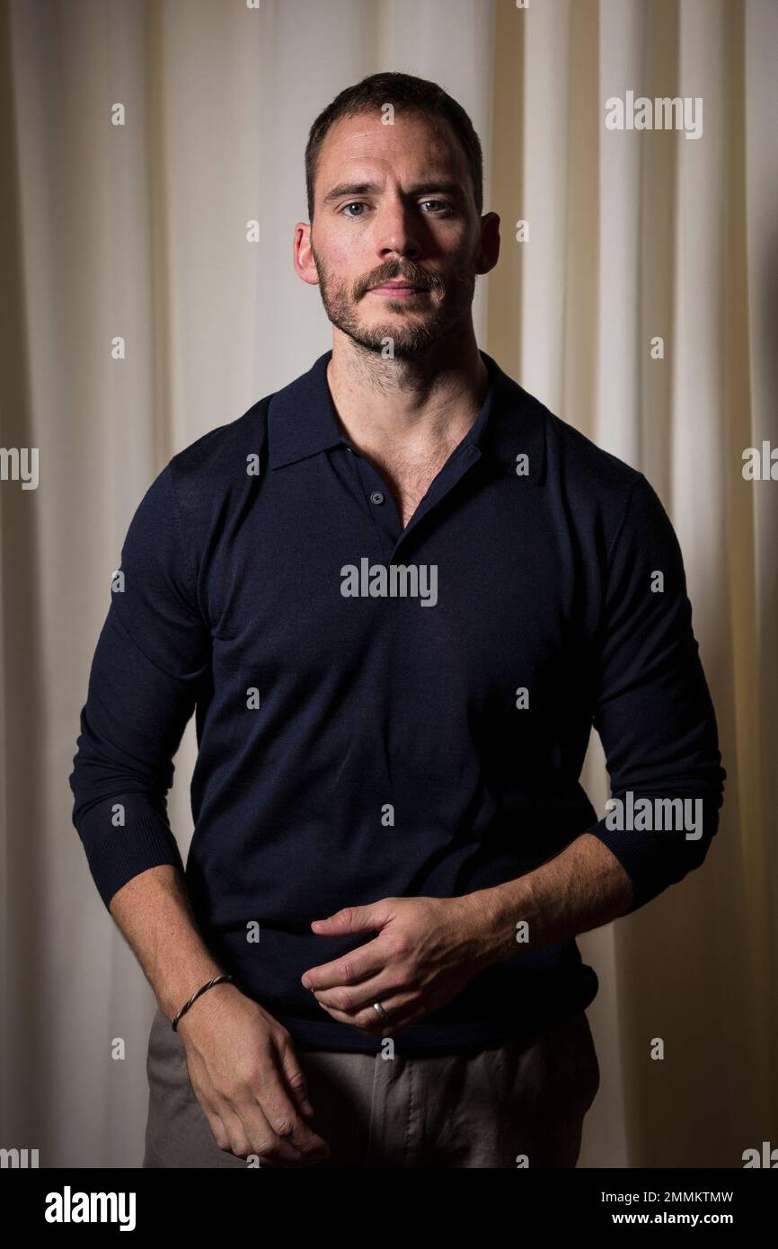 Actor Sam Claflin poses for portraits for the film The Nightingale, at ...