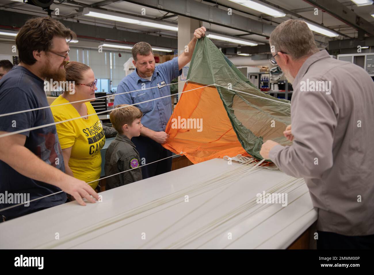 Charles Anderson, Vertex Aerospace, teaches Seth Wilkey, Pilot for a ...