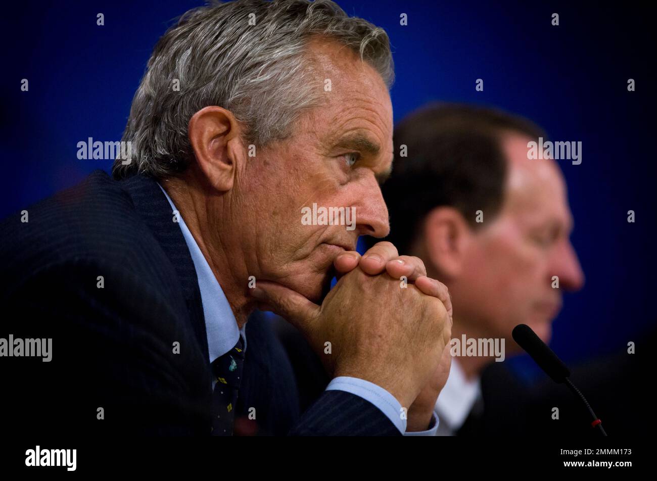 Environmental attorney Robert F. Kennedy Jr., left, and attorney ...