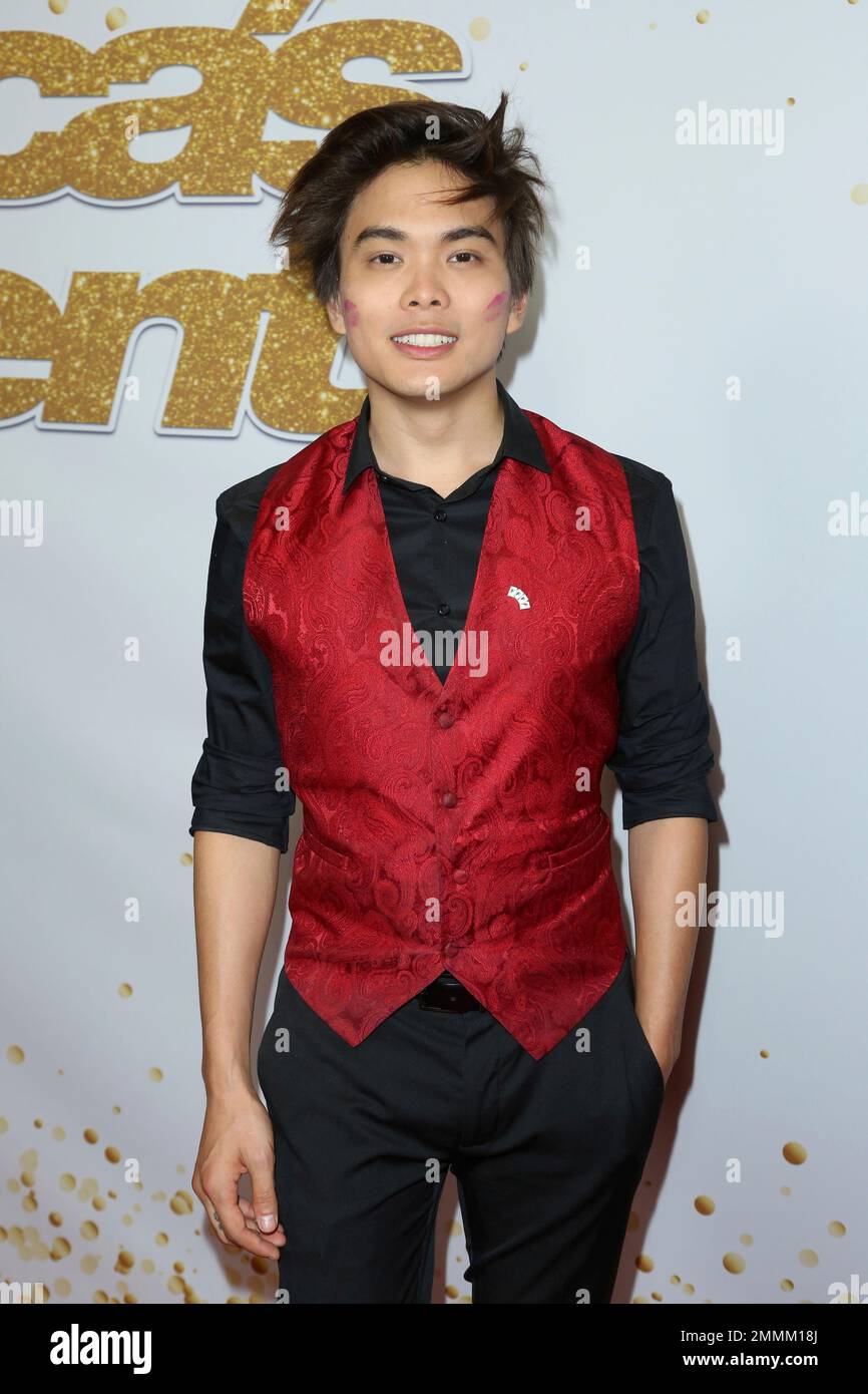 Magician Shin Lim arrives at the "America's Got Talent" Season 13 Week ...