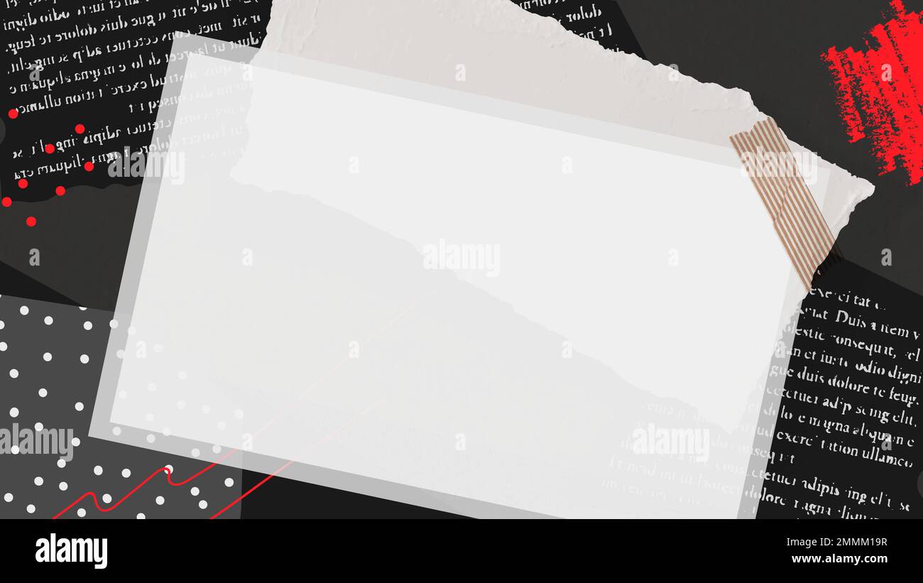 Blank instant photo frame collage vector Stock Vector Image & Art - Alamy