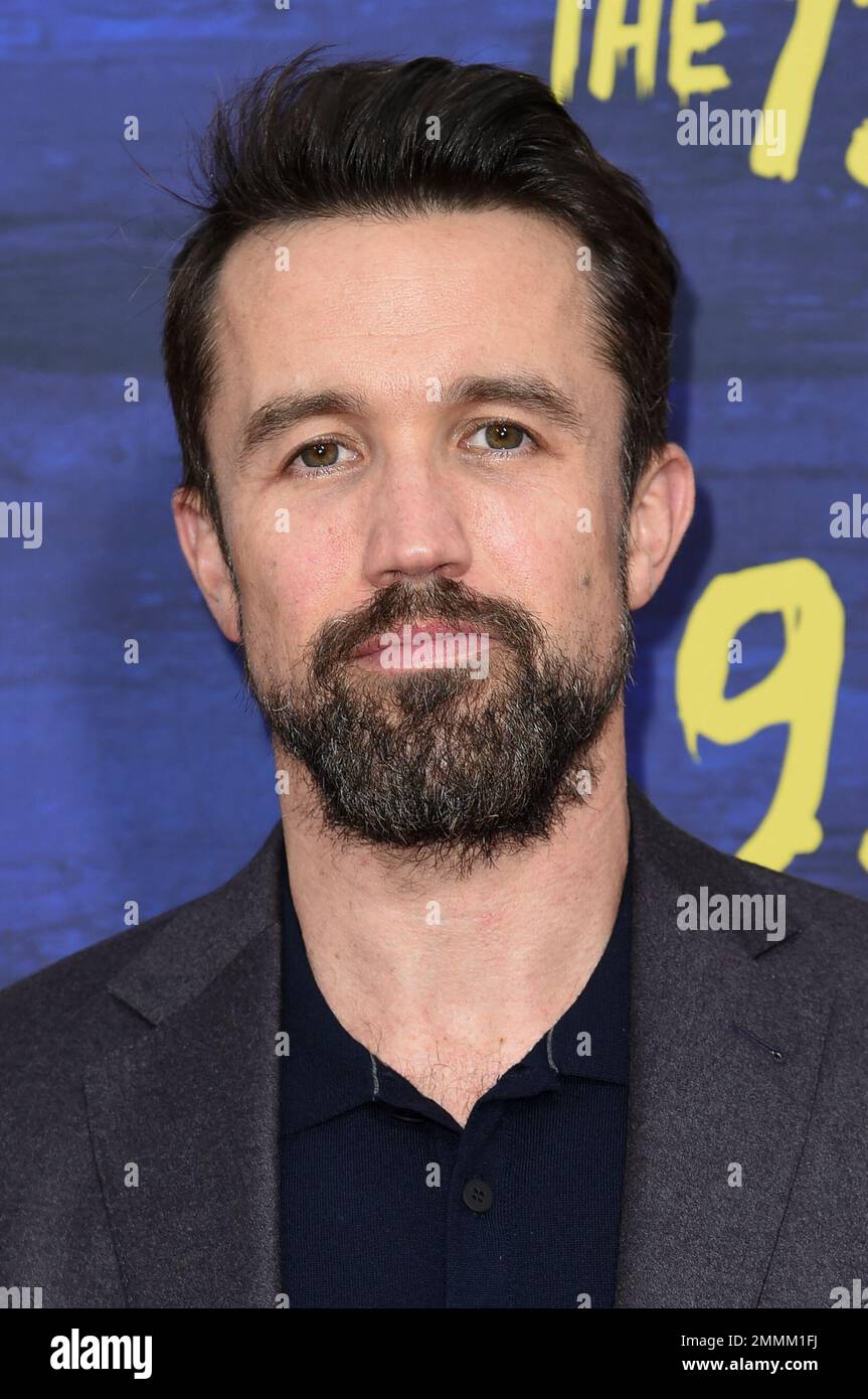 Rob McElhenney attends the LA Premiere of "It's Always Sunny in ...