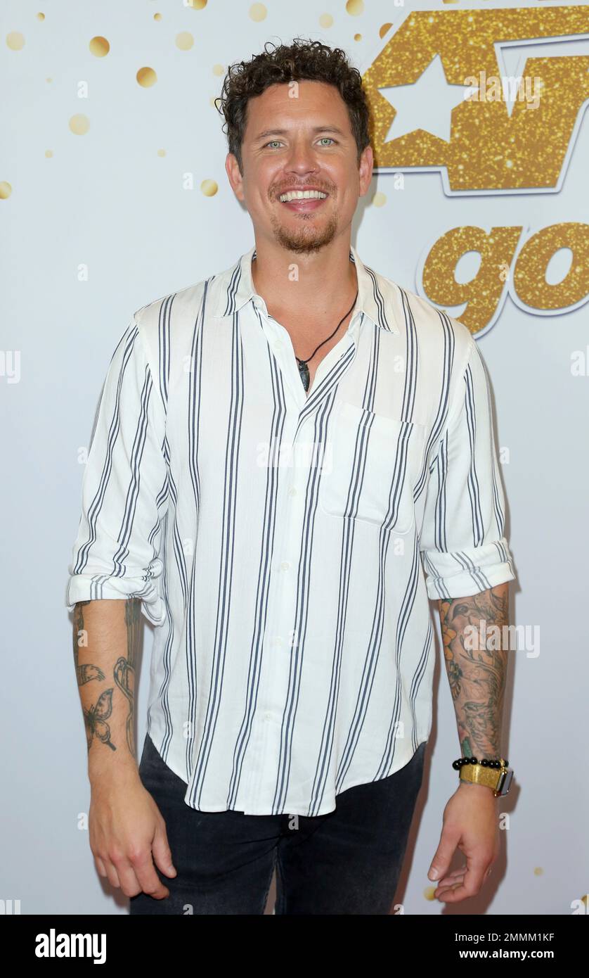 Michael Ketterer arrives at the "America's Got Talent" Season 13 Week 4 ...