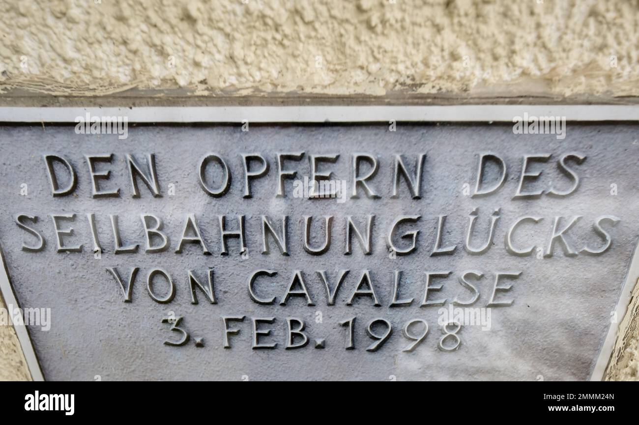 Cavalese cable car hi-res stock photography and images - Alamy