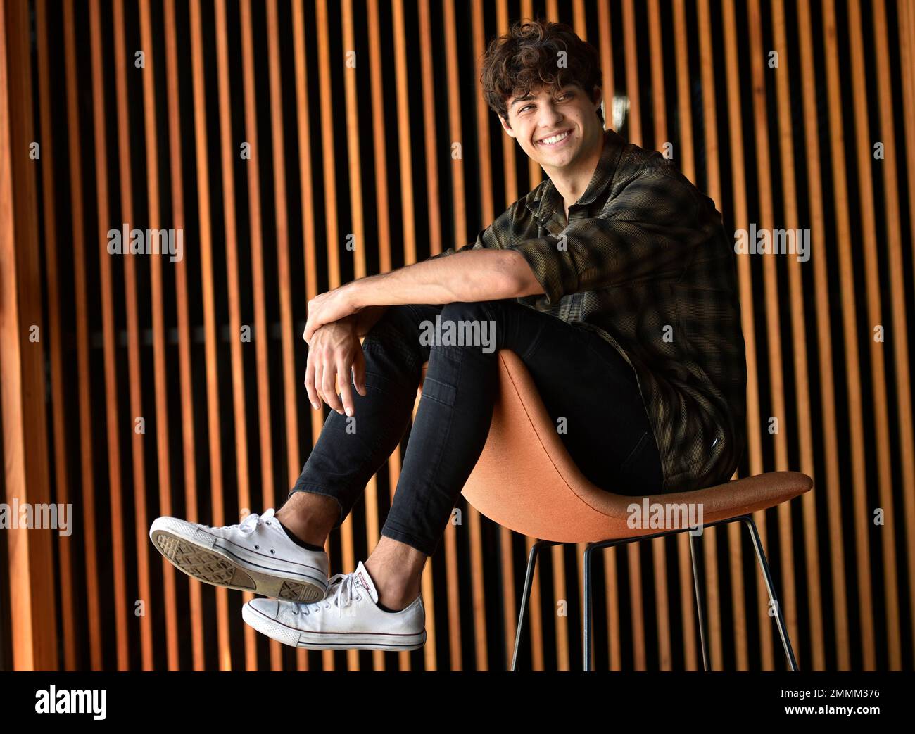 In this Aug. 30, 2018 photo, Noah Centineo poses for a portrait to ...