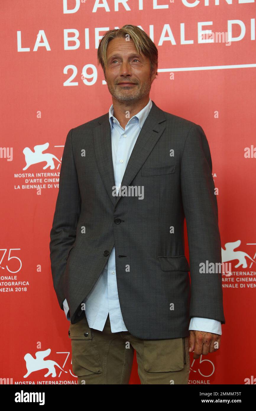Actor Mads Mikkelsen poses for photographers at the photo call for the ...
