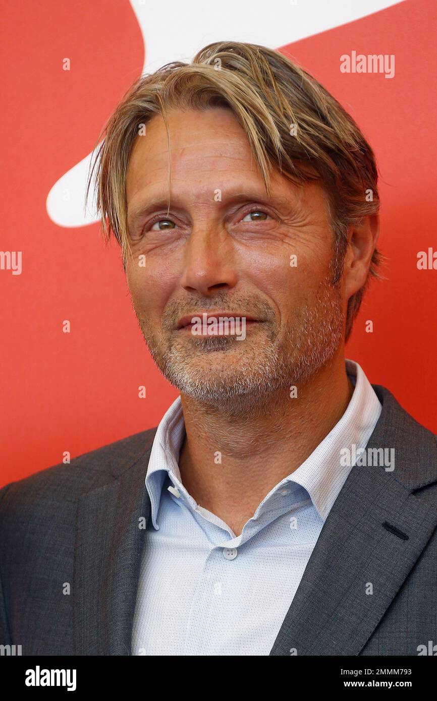 Actor Mads Mikkelsen poses for photographers at the photo call for the ...
