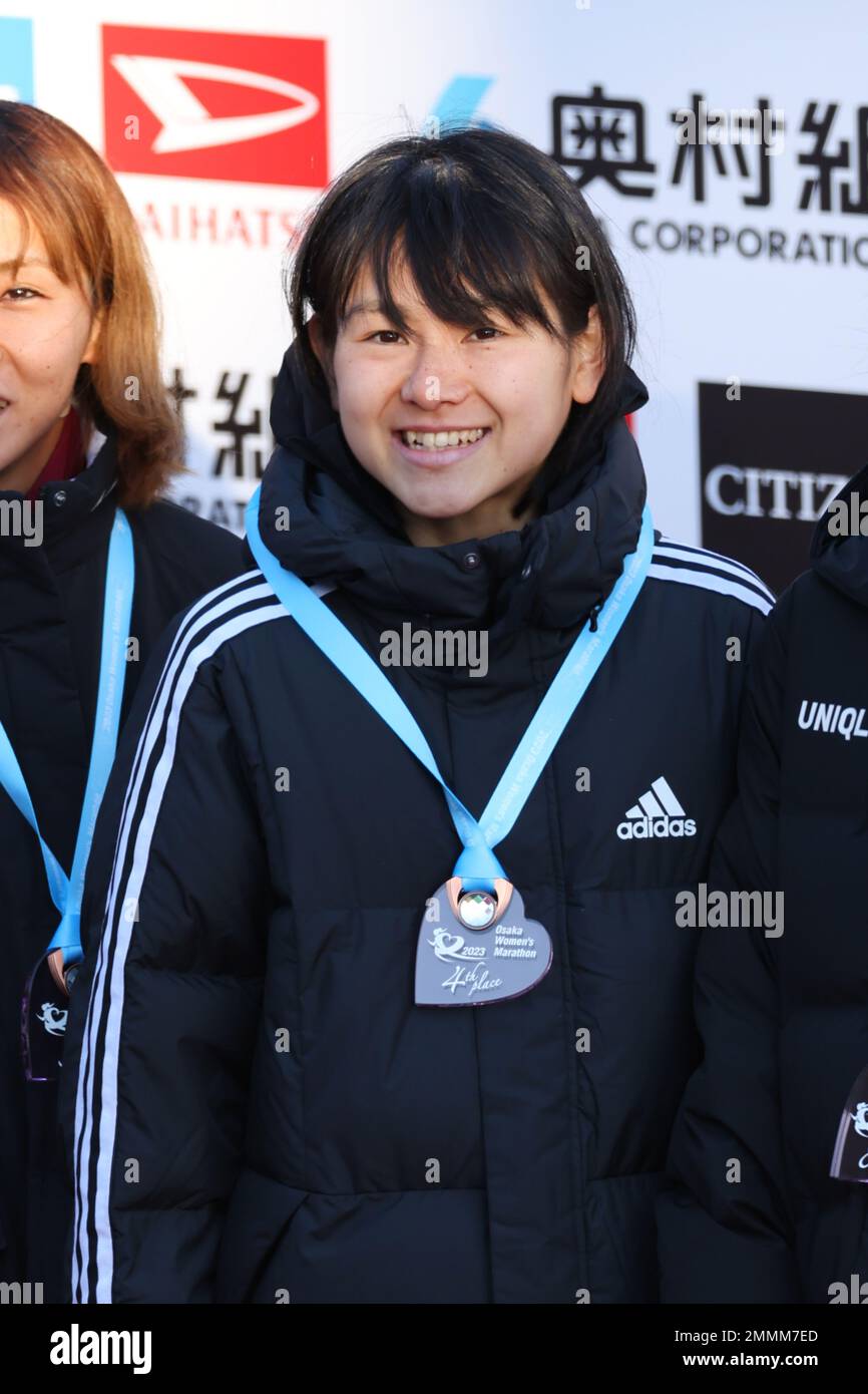 Osaka, Japan. 29th Jan, 2023. Mao Uesugi Marathon : Osaka Women's ...