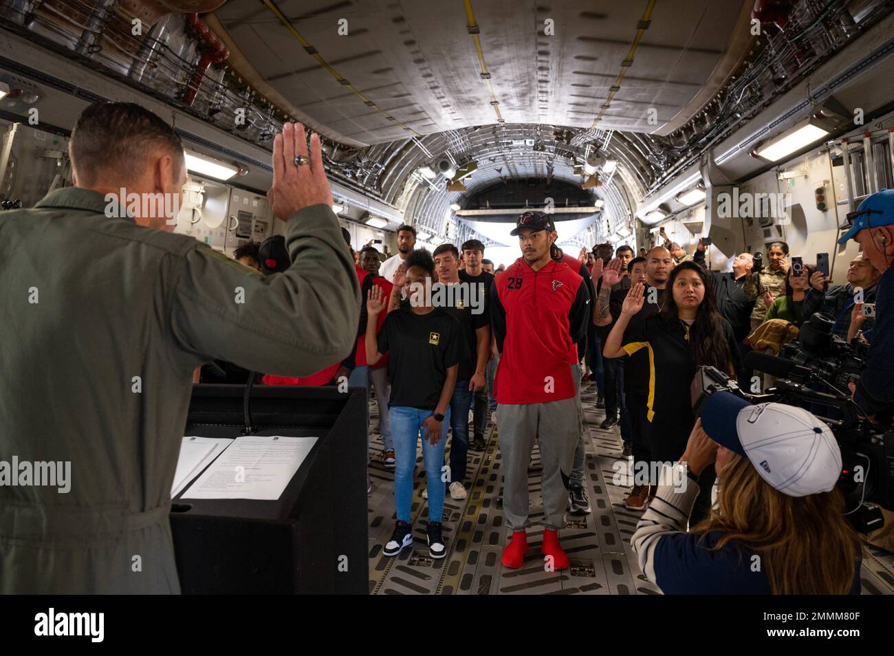 U.S. Air Force Col. David Morales, vice commander of the 62d Airlift ...