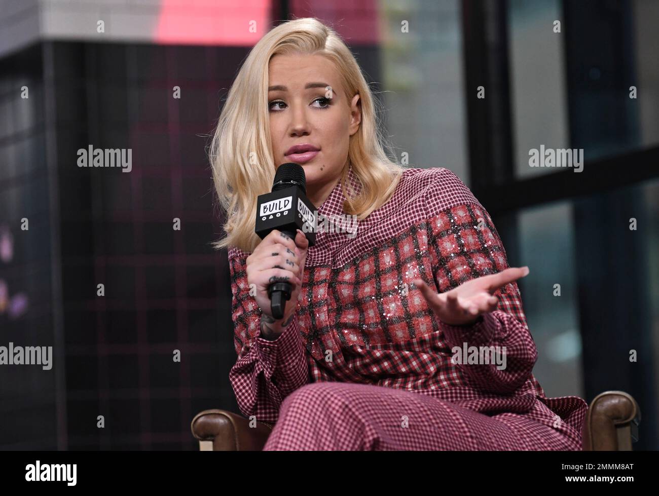 Singer Iggy Azalea participates in the BUILD Speaker Series to discuss ...