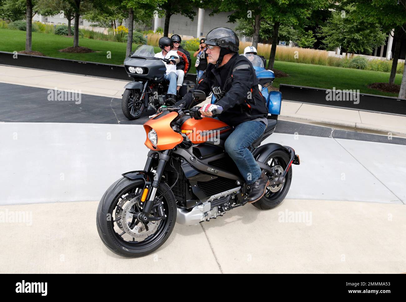 IMAGE DISTRIBUTED FOR HARLEY-DAVIDSON - Harley-Davidson president and ...