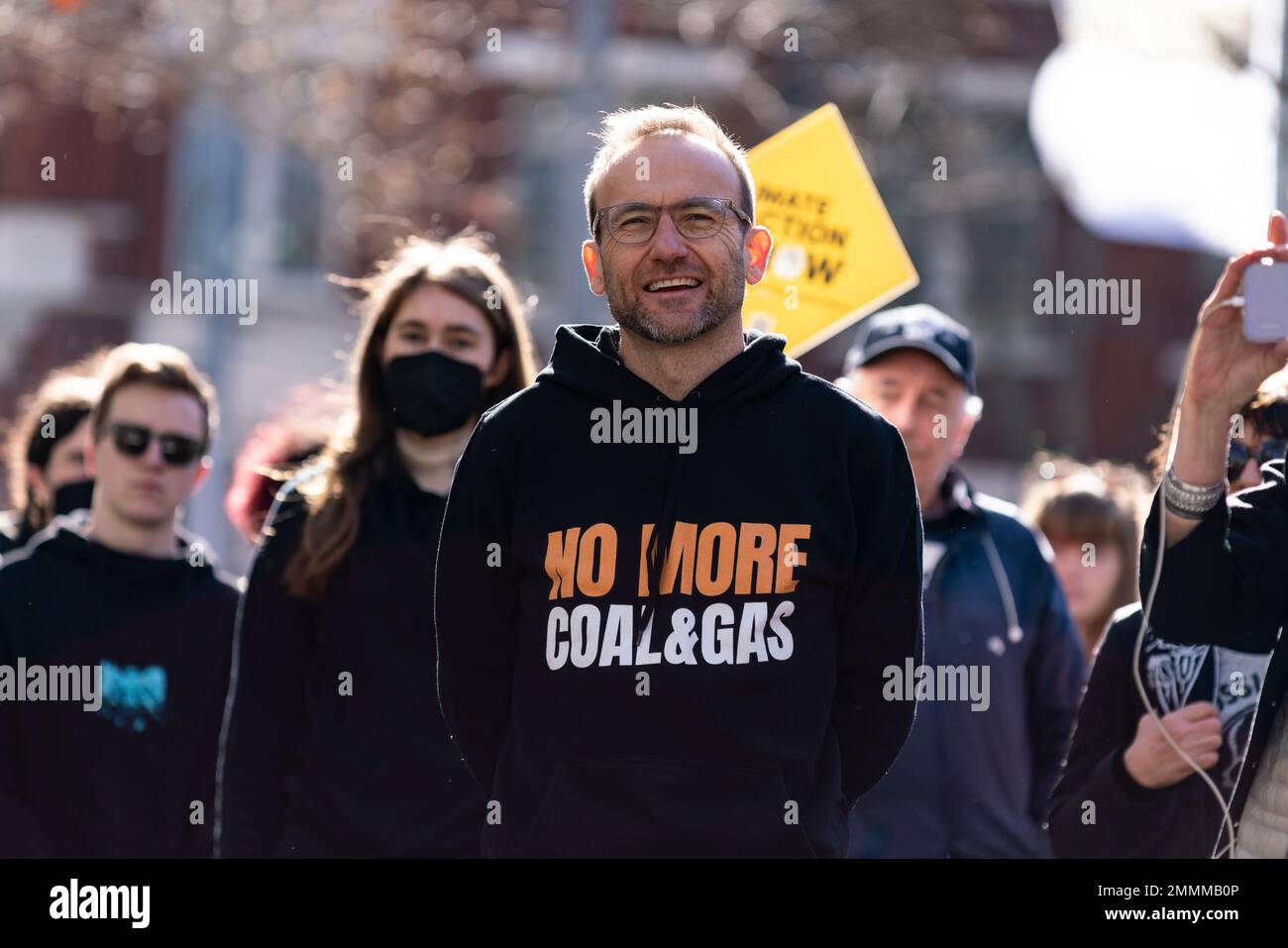Australian Greens leader Adam Bandt Stock Photo - Alamy