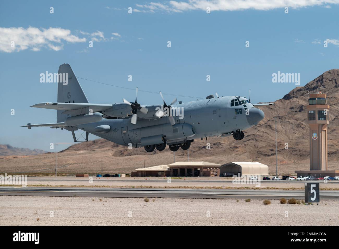 An EC-130 assigned to the 418th Test and Evaluation Squadron (TES ...