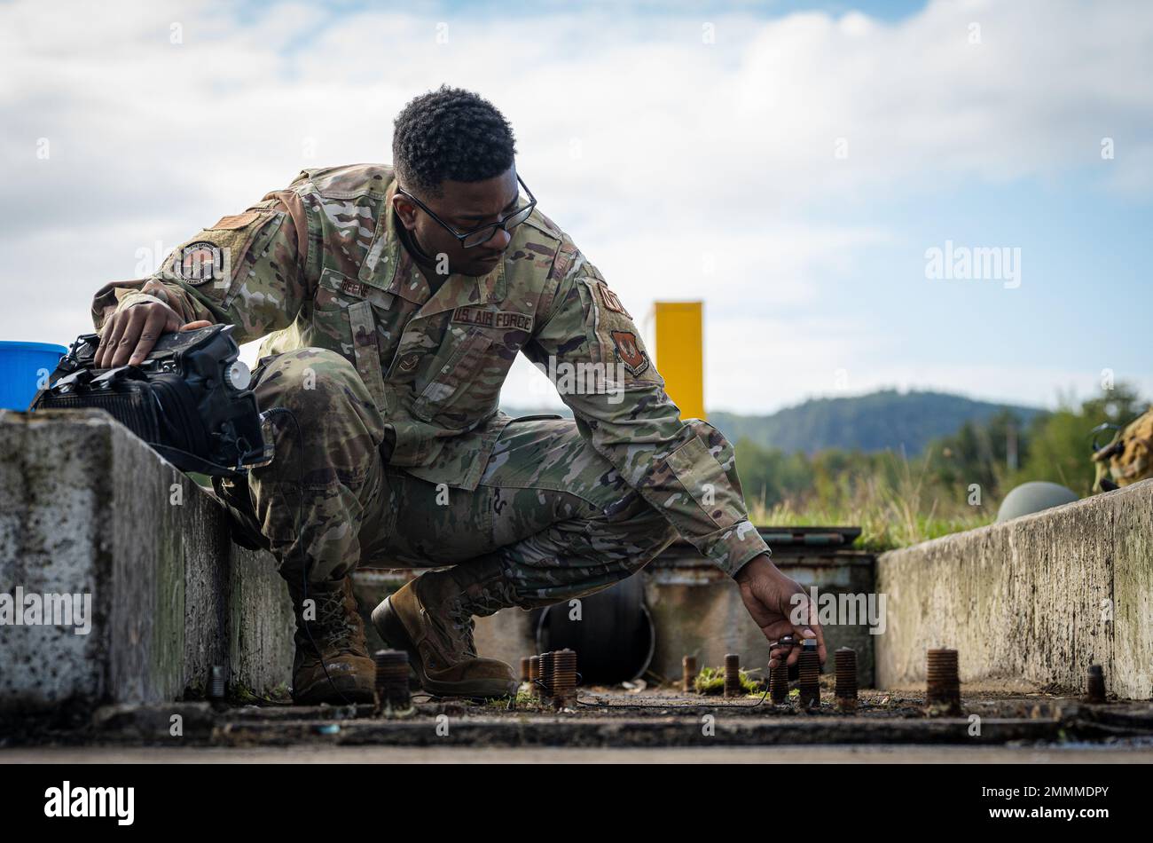 U.S. Air Force Senior Airman Rictaveon Greene, 86th Maintenance ...