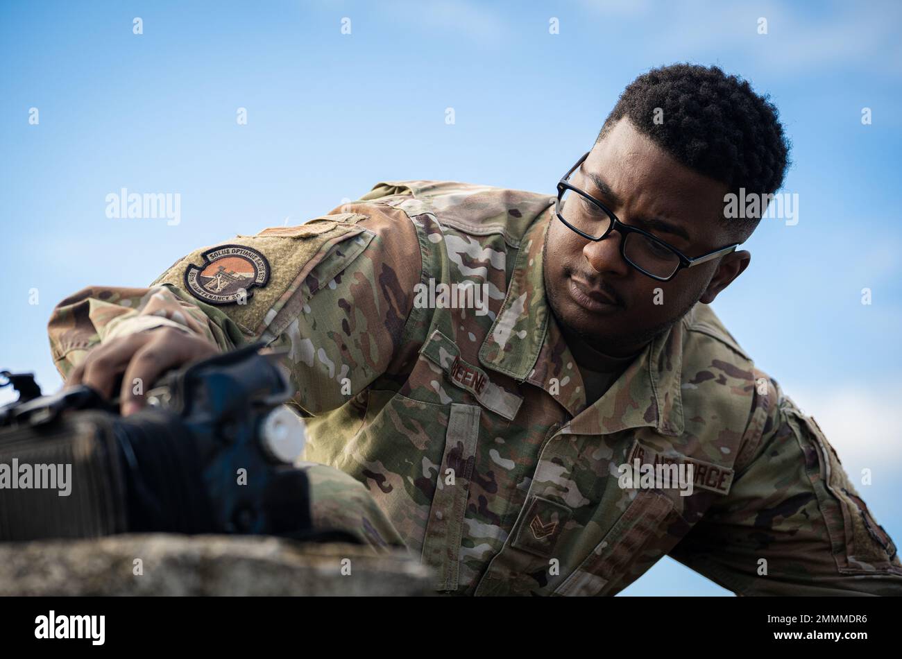 U.S. Air Force Senior Airman Rictaveon Greene, 86th Maintenance ...