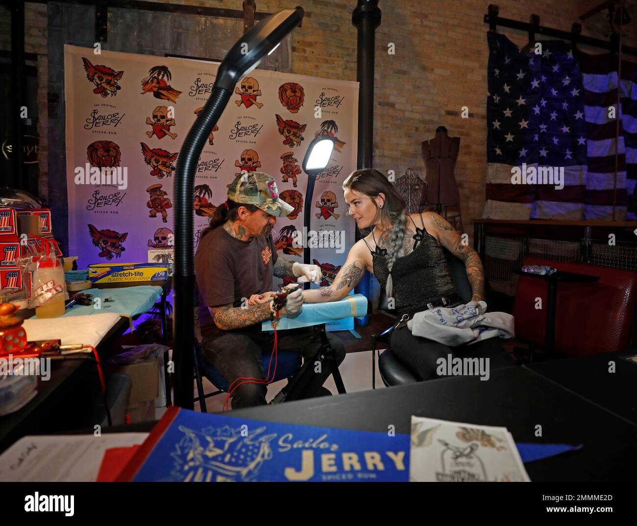 IMAGE DISTRIBUTED FOR SAILOR JERRY SPICED RUM - Tattoo artist Oliver ...