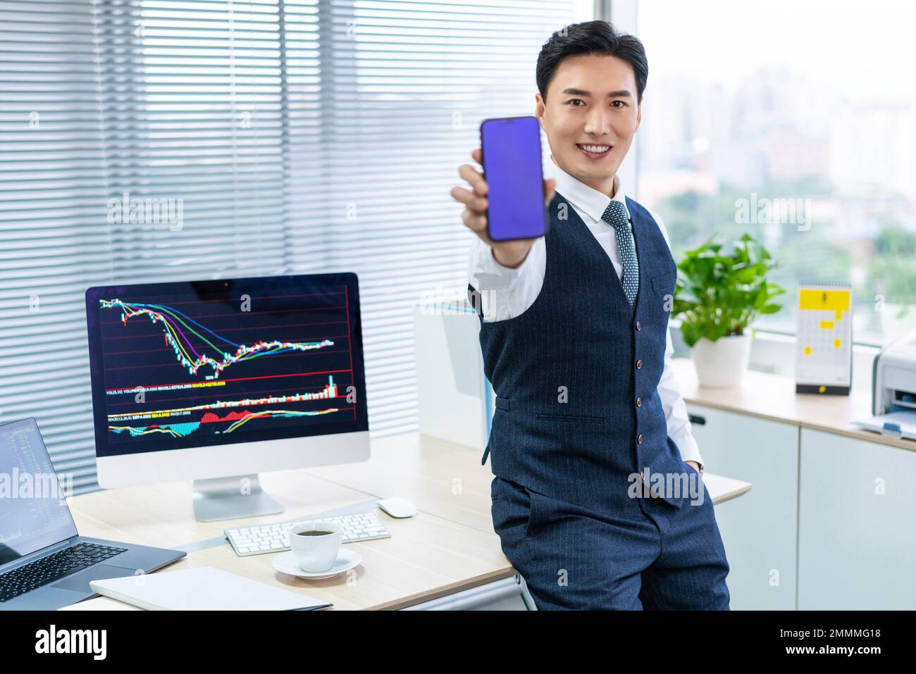Business people a businessman in a suit and red tie hi-res stock ...