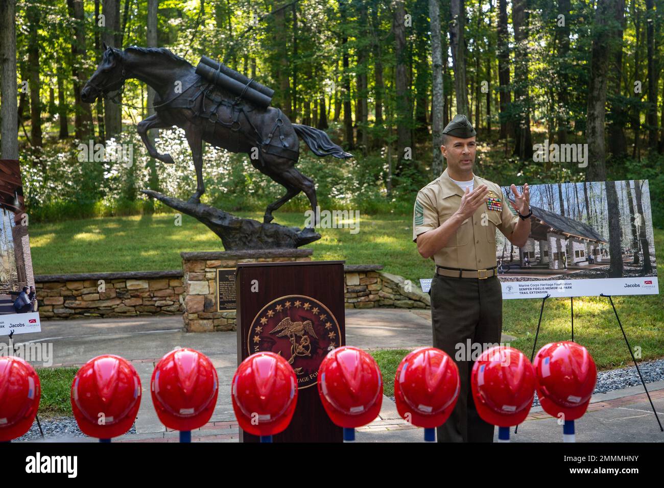 U.S. Marine Corps Sgt. Maj. Collin D. Barry, the sergeant major of ...