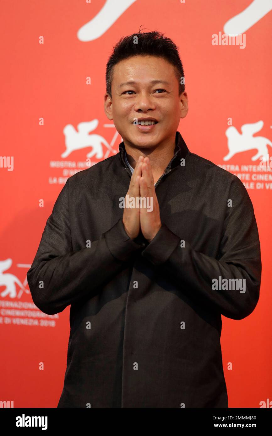 Actor Lee Kang-sheng poses for photographers at the photo call for the ...