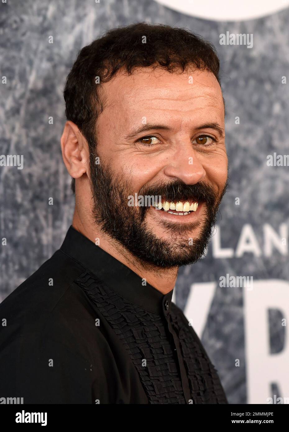 Ali Suliman, a cast member in "Tom Clancy's Jack Ryan," poses at the ...