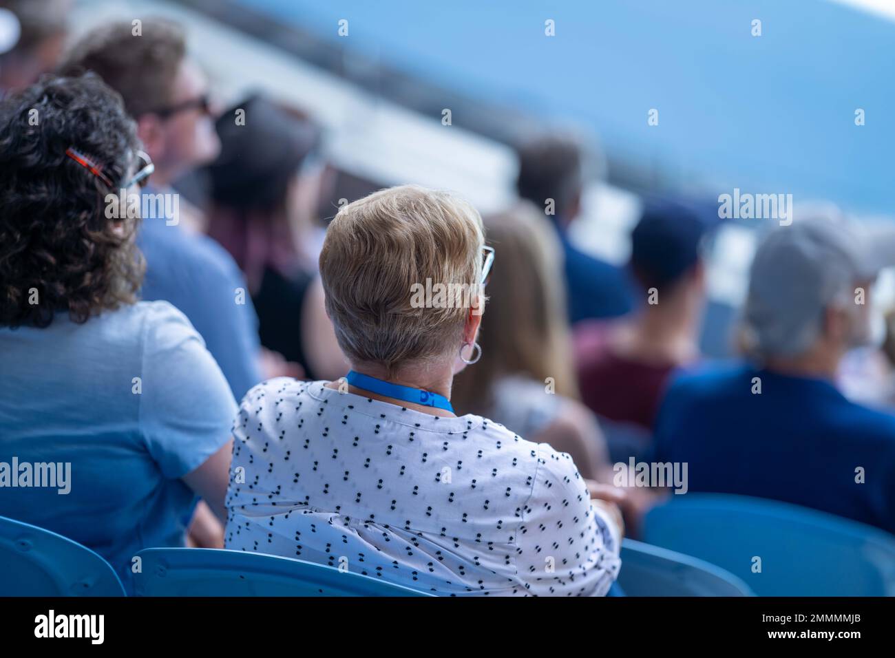 Action sport competition spectator crowded court hi-res stock ...