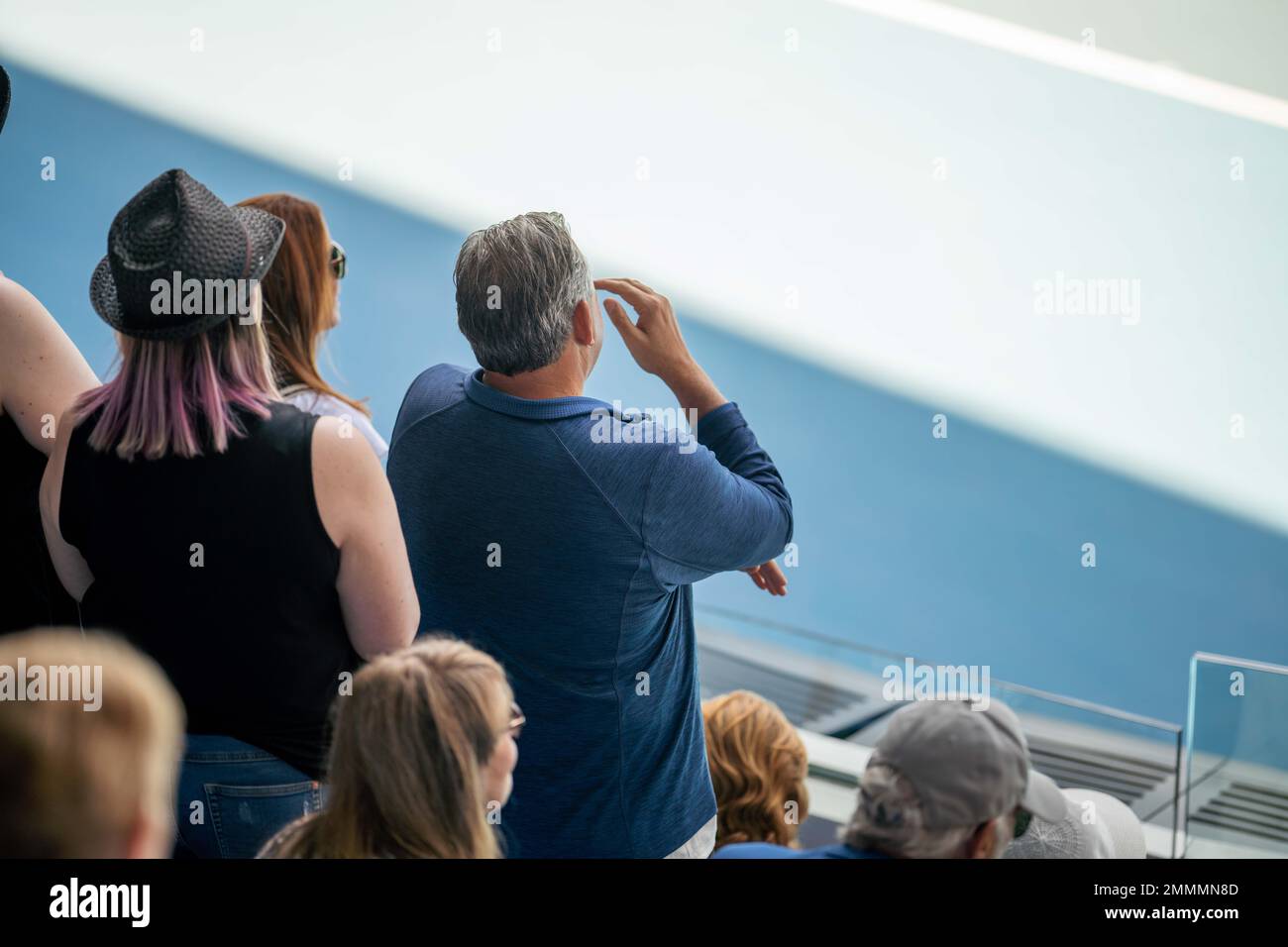 Action sport competition spectator crowded court hi-res stock ...