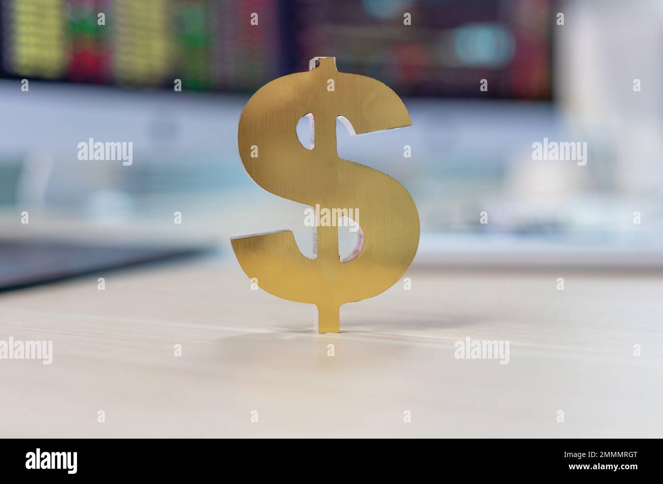 The dollar currency symbol Stock Photo - Alamy
